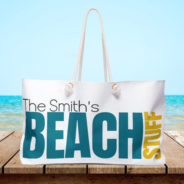 Custom Beach Bags - Etsy
