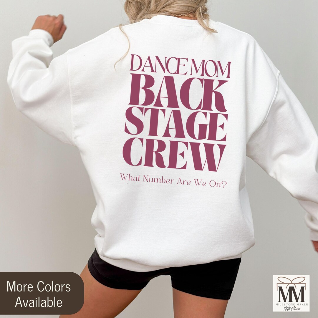 Dance Mom Sweatshirt, Dance Mama Competition Sweater, Gift for Dance ...