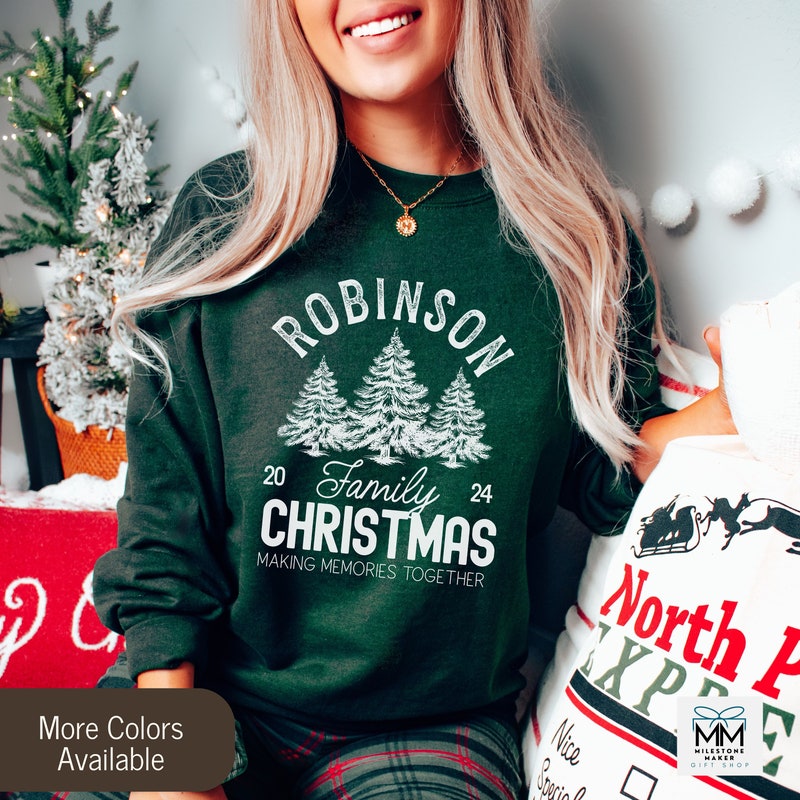 Family Christmas Sweater - Etsy