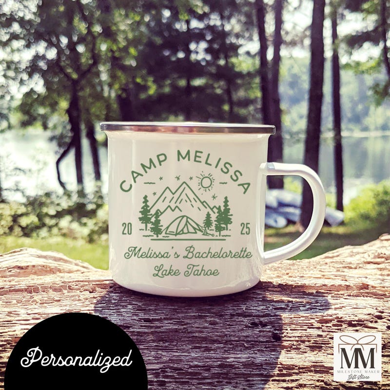 Personalized Camp Mug Lake - Etsy