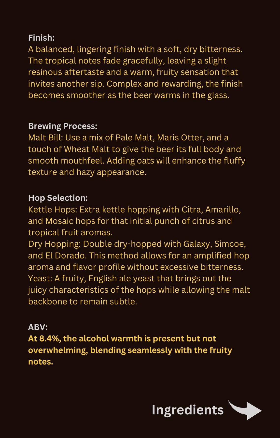 Step by Step Homebrew Guide, Craft Beer, Juicy Imperial IPA, Brewing ...