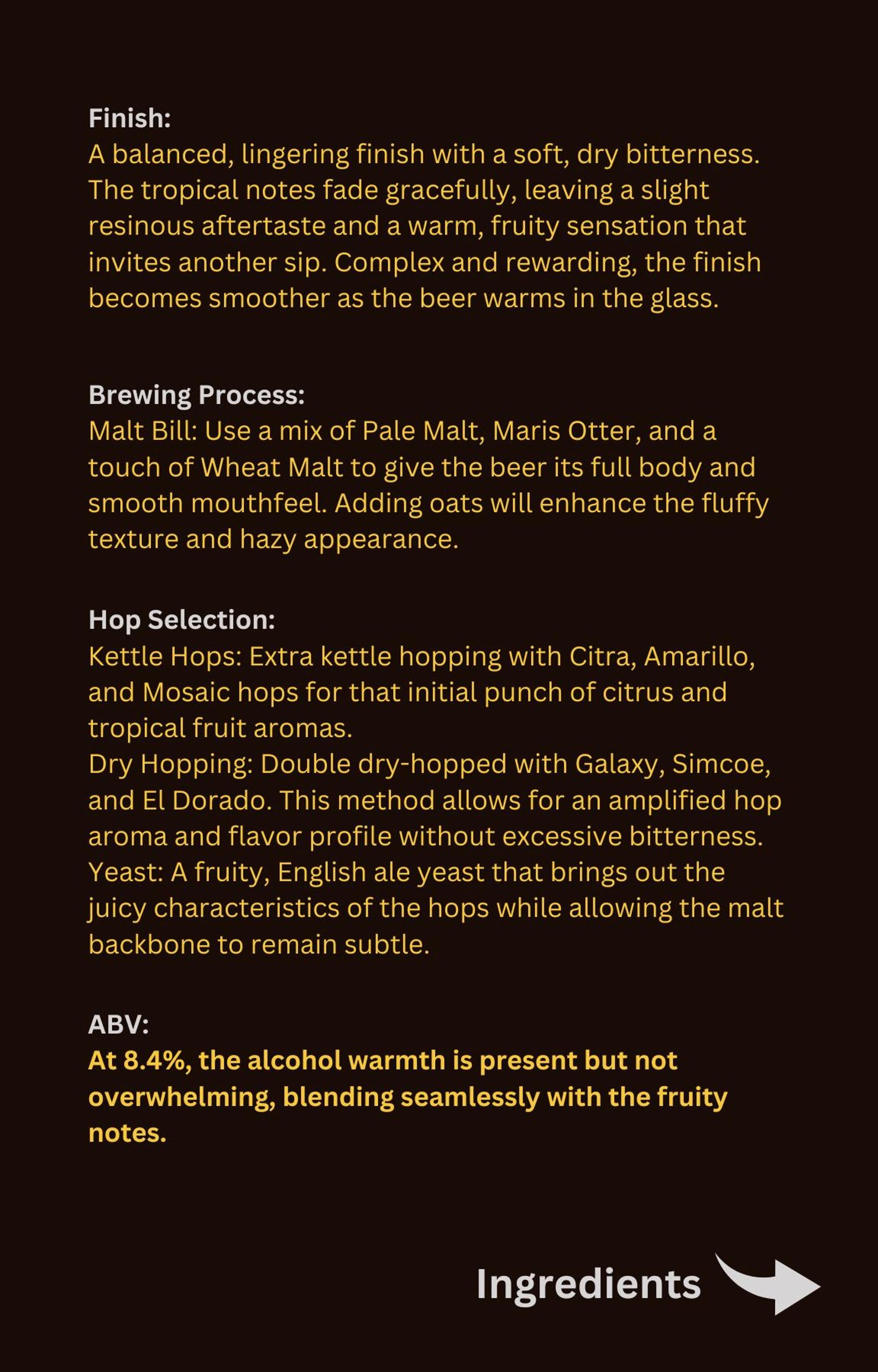 Step by Step Homebrew Guide, Craft Beer, Juicy Imperial IPA, Brewing ...