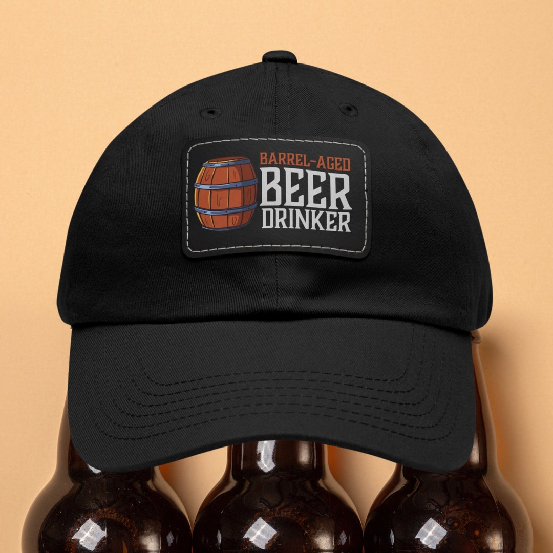 Craft Beer Hat - "barrel-aged Beer Drinker" Brewery Cap, Craft Brewing ...