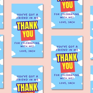 Printable Toy Story Themed Birthday Tags, You've Got A Friend in Me ...