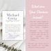 Nautical Wedding Welcome Letter | Navy Wedding Weekend Timeline ...