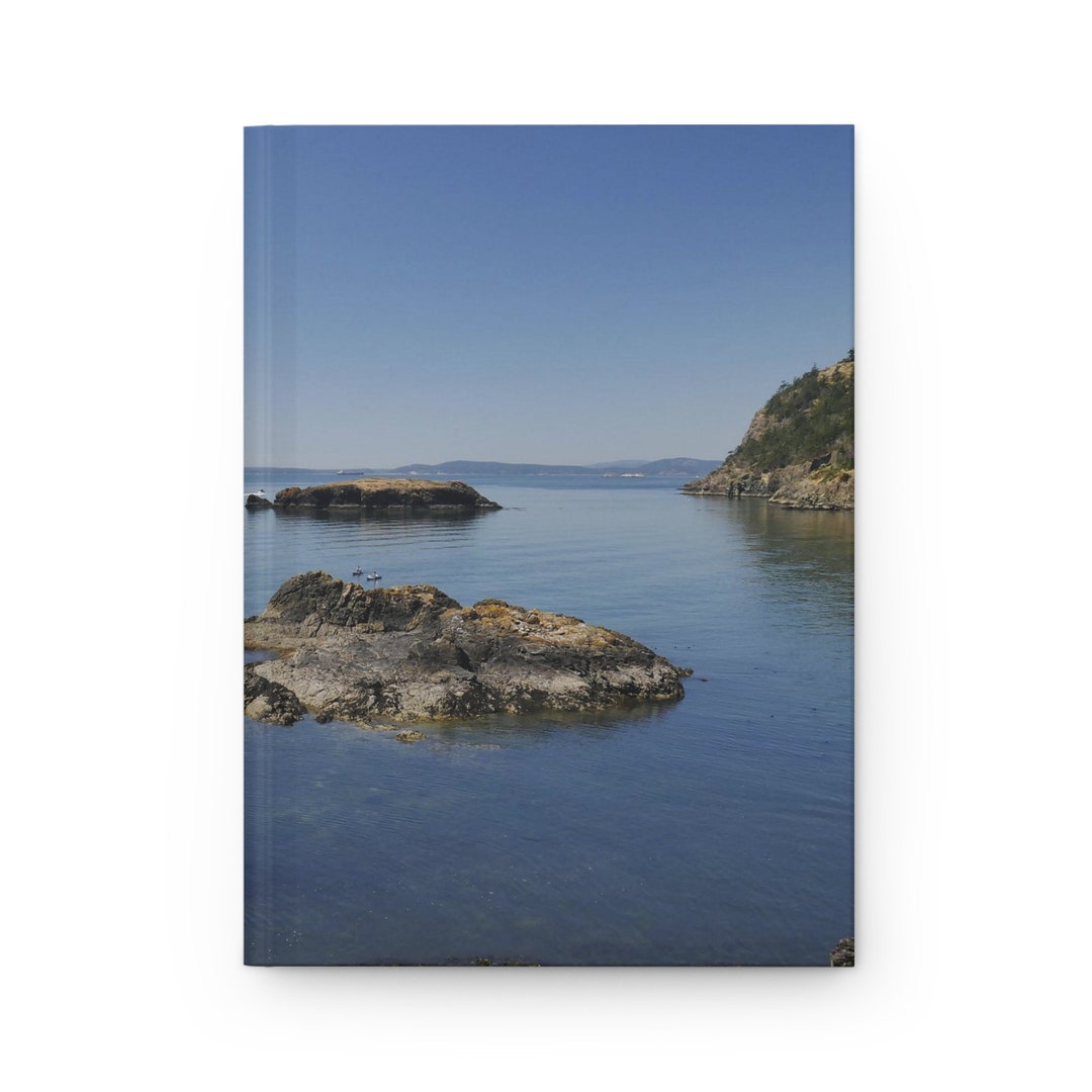 Hardcover Journal Matte Cover: Salish Sea. Photography and Design by A ...