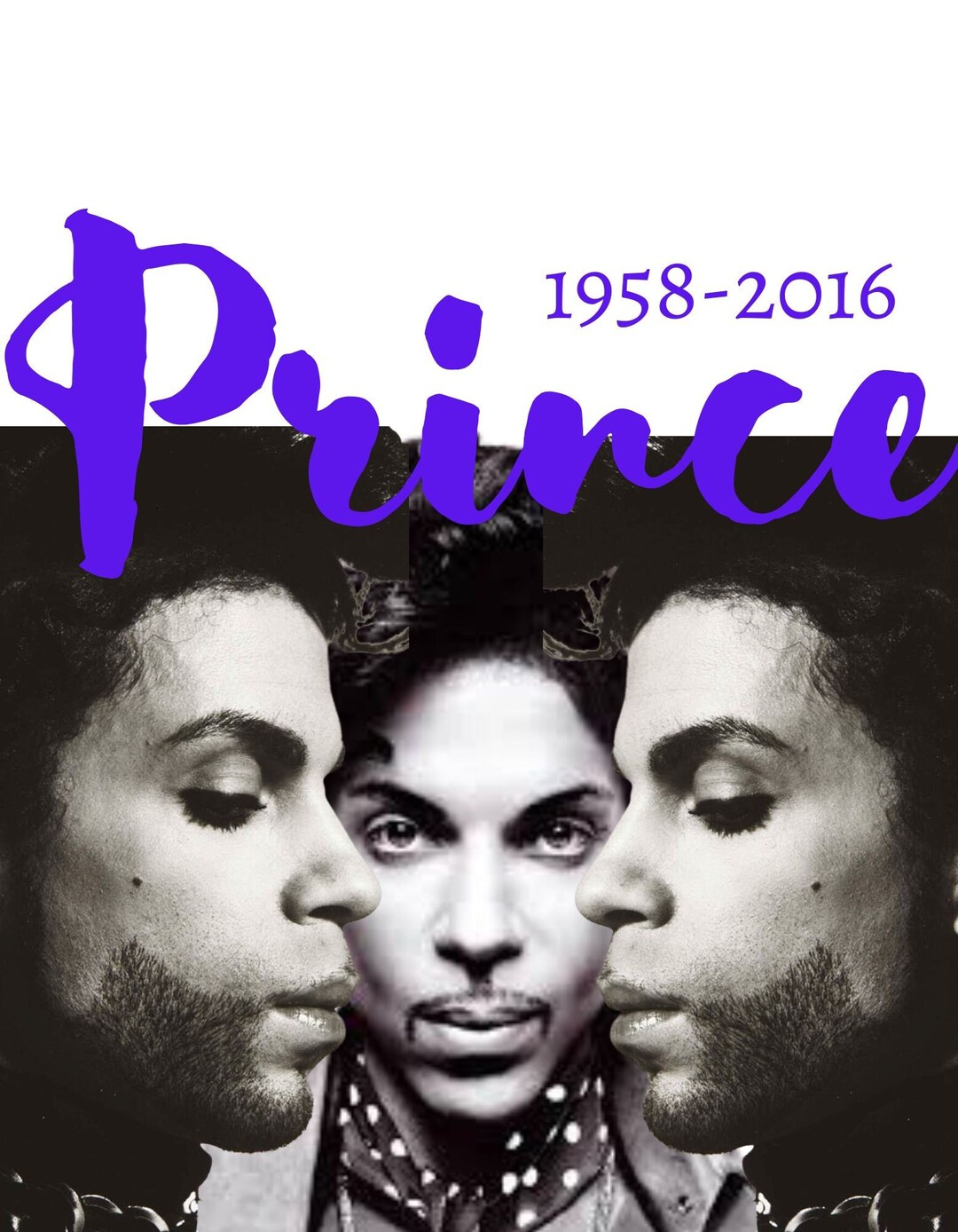 Prince 1958-2016 Digital Design for Sublimation PNG File - Etsy