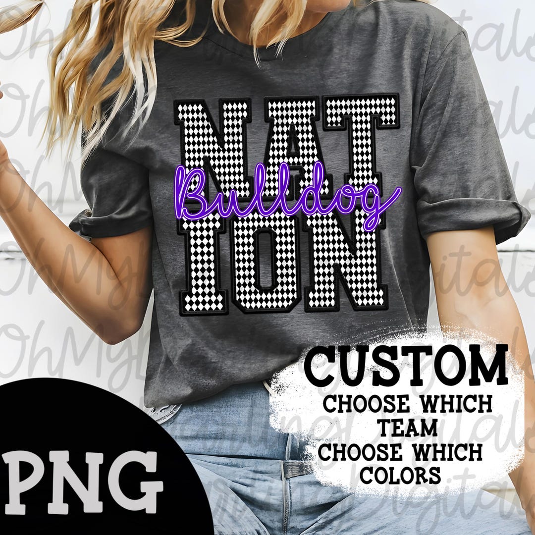 CUSTOM Nation Png/team Spirit Custom Design/custom School Mascot Png ...
