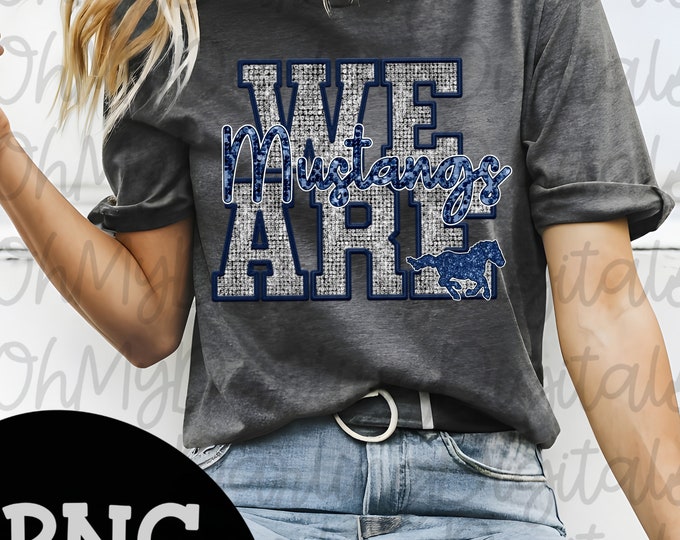 We Are Mustangs Leopard Mascot SVG Digital Cut File PNG - Etsy