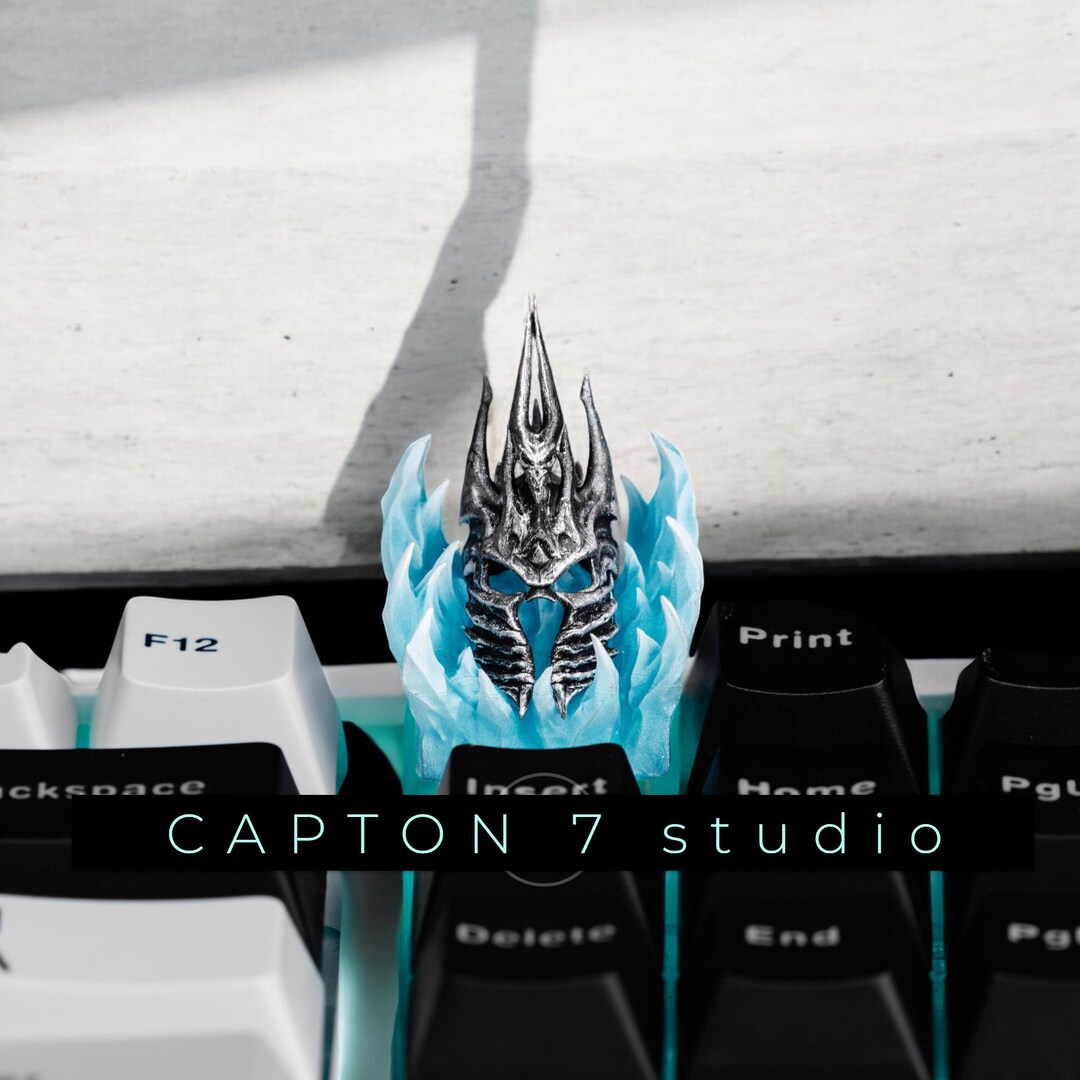 World of Warcraft Lich King Helmet Keycap | Cherry MX Mechanical ...