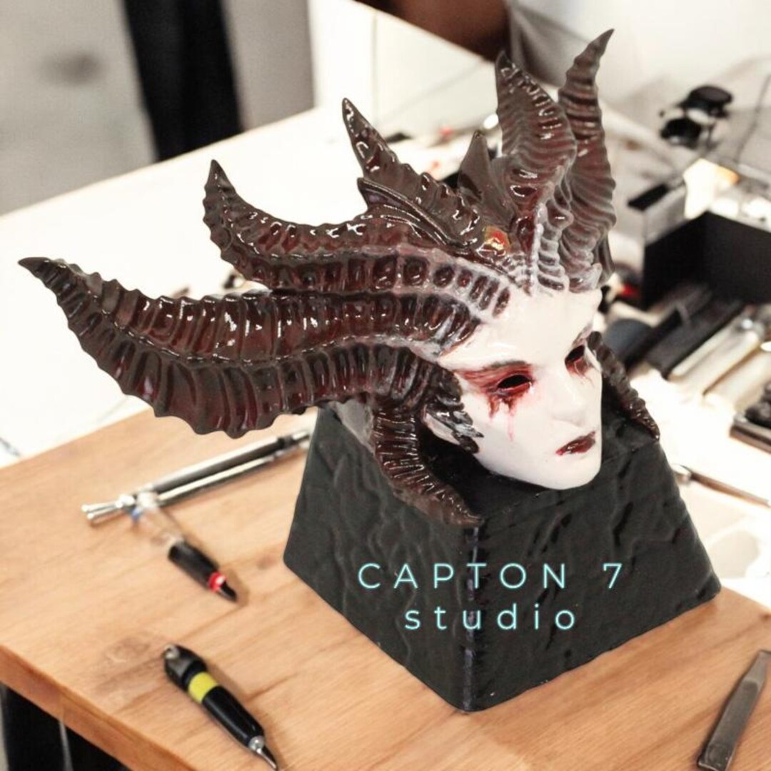 Diablo Lilith Keycap | Cherry MX Mechanical Keyboard | PBT Keycaps ...