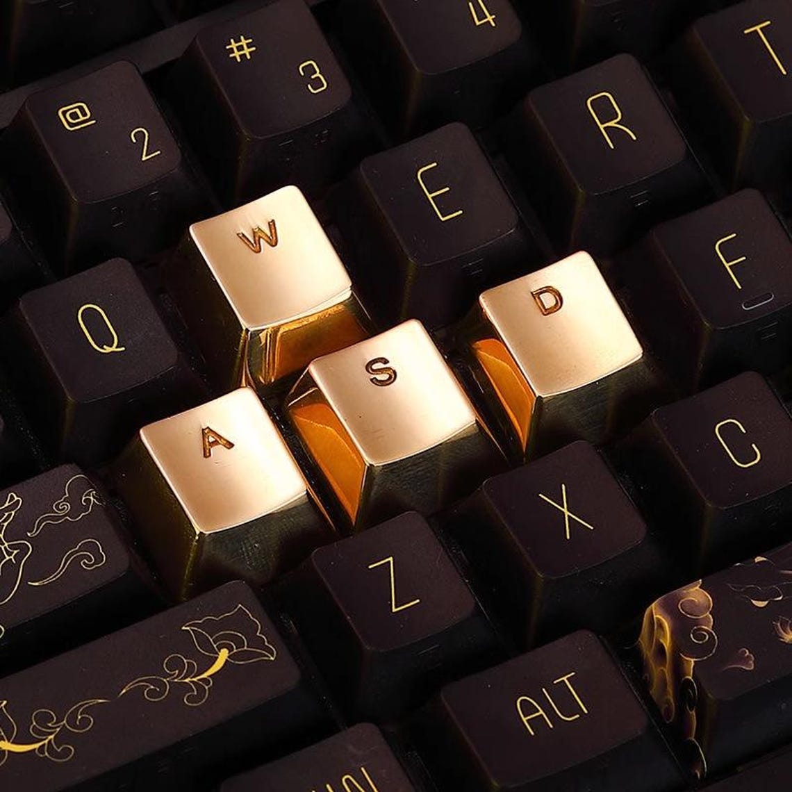 Metal WSAD Keycap | Cherry MX Mechanical Keyboard | PBT Keycaps | Gift ...