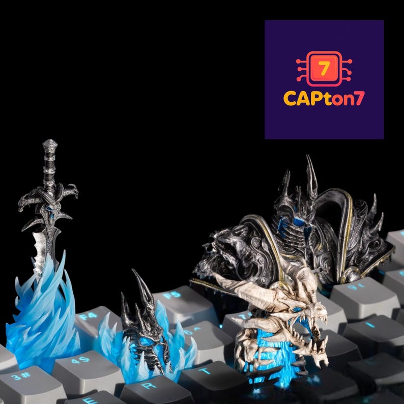 World of Warcraft Sindragosa Keycap | Cherry MX Mechanical Keyboard ...
