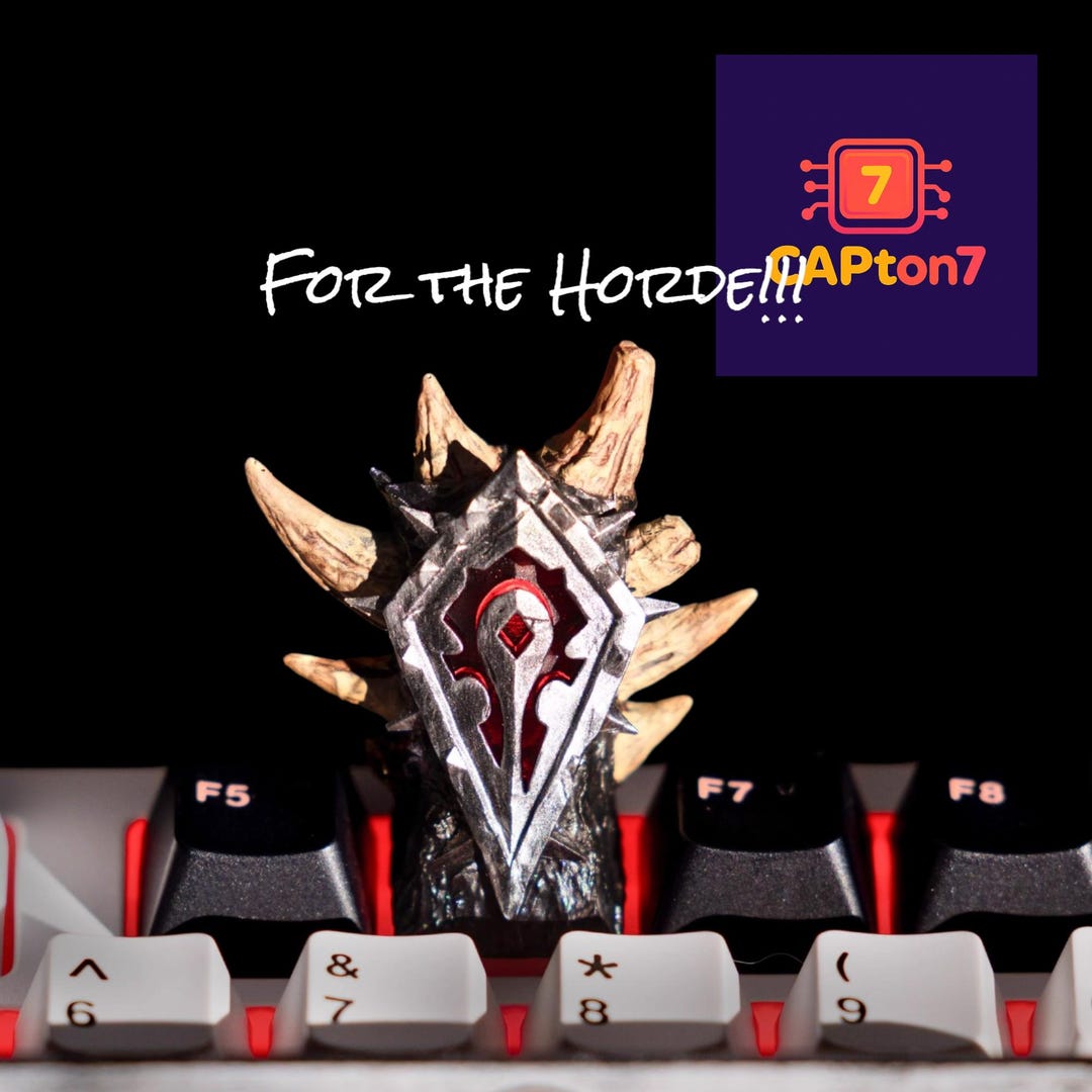 World of Warcraft for the Horde Keycap | Cherry MX Mechanical Keyboard ...