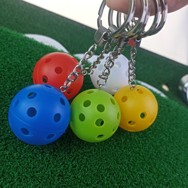 Pickleball Keychain - Etsy