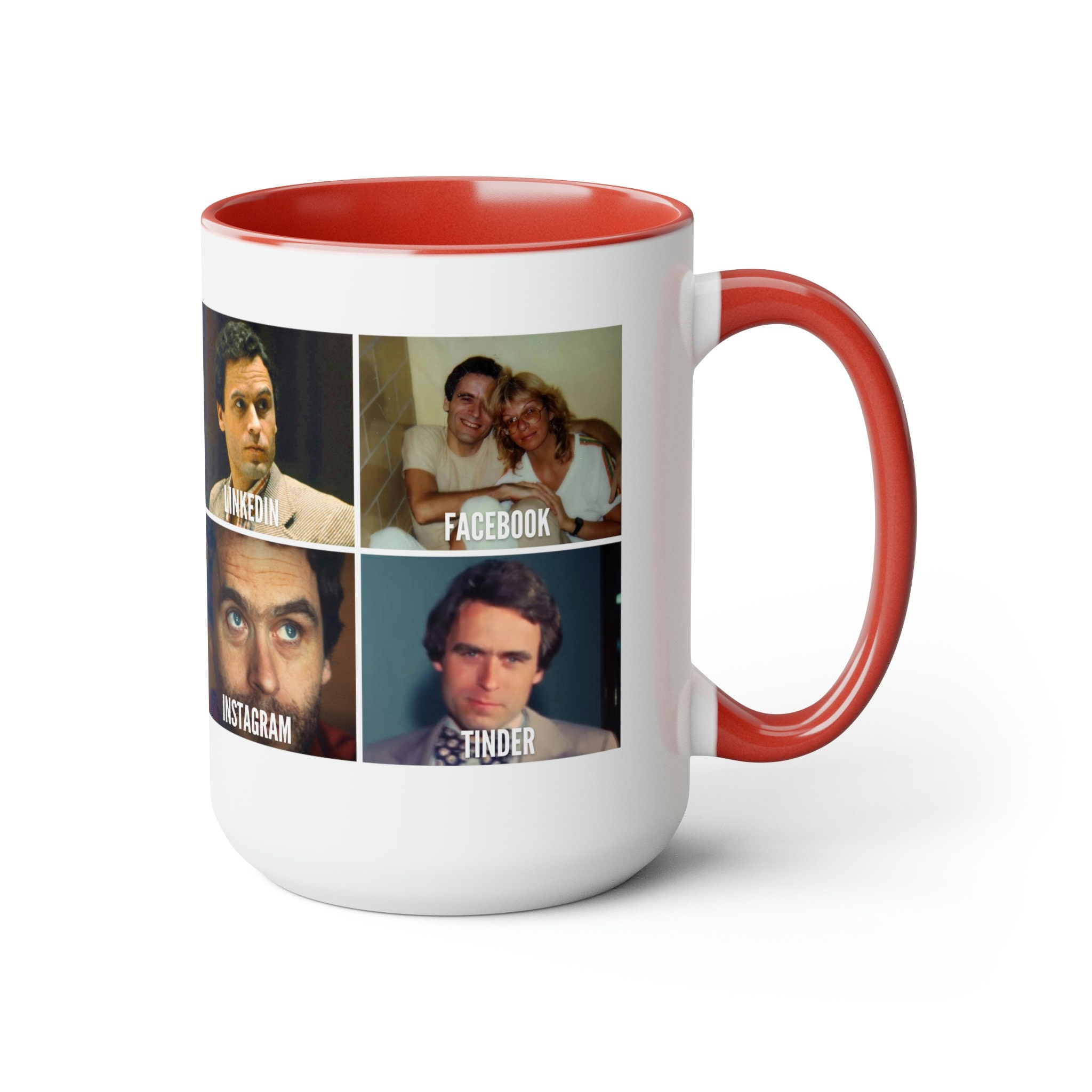 True Crime Ted Bundy Serial Killer Social Media Satire Funny Two-tone ...