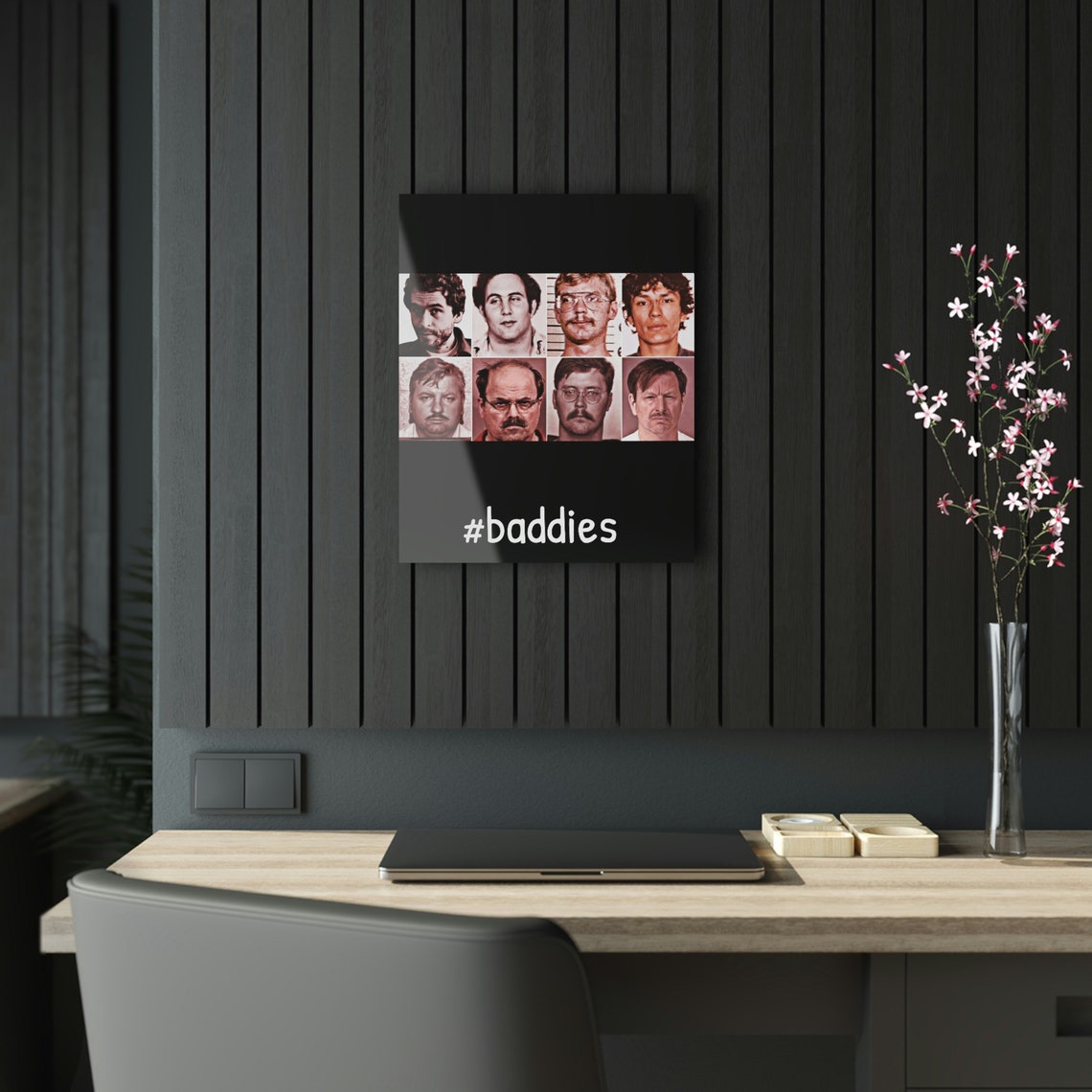 True Crime Notorious American Serial Killers baddies Acrylic Prints ...