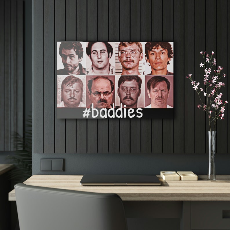 True Crime Notorious American Serial Killers baddies Acrylic Prints ...