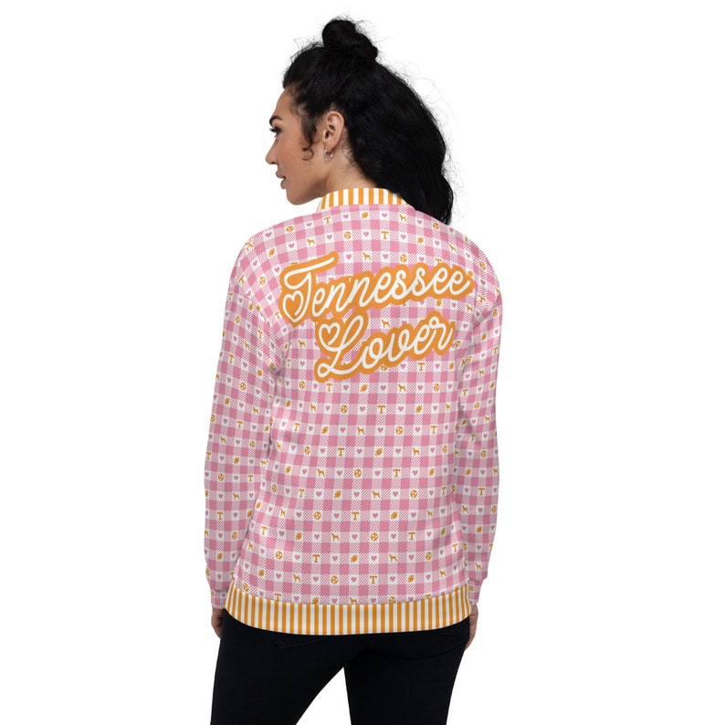 TN Lover Bomber Jacket Unisex sizes XS 3XL Gingham Plaid - Etsy