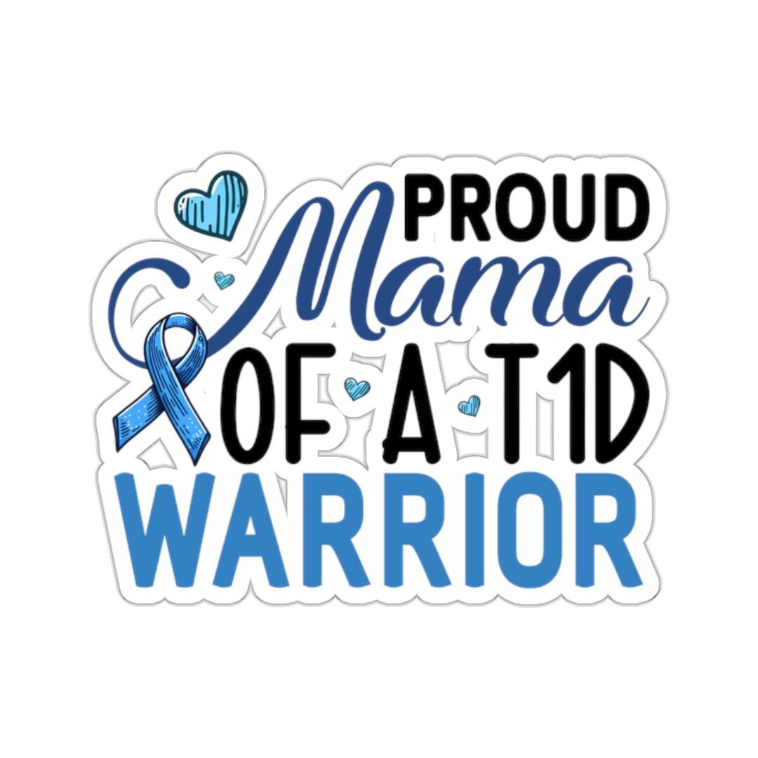 Diabetes Awareness Stickers, Type 1 Diabetes Stickers, Type 2 Diabetes ...
