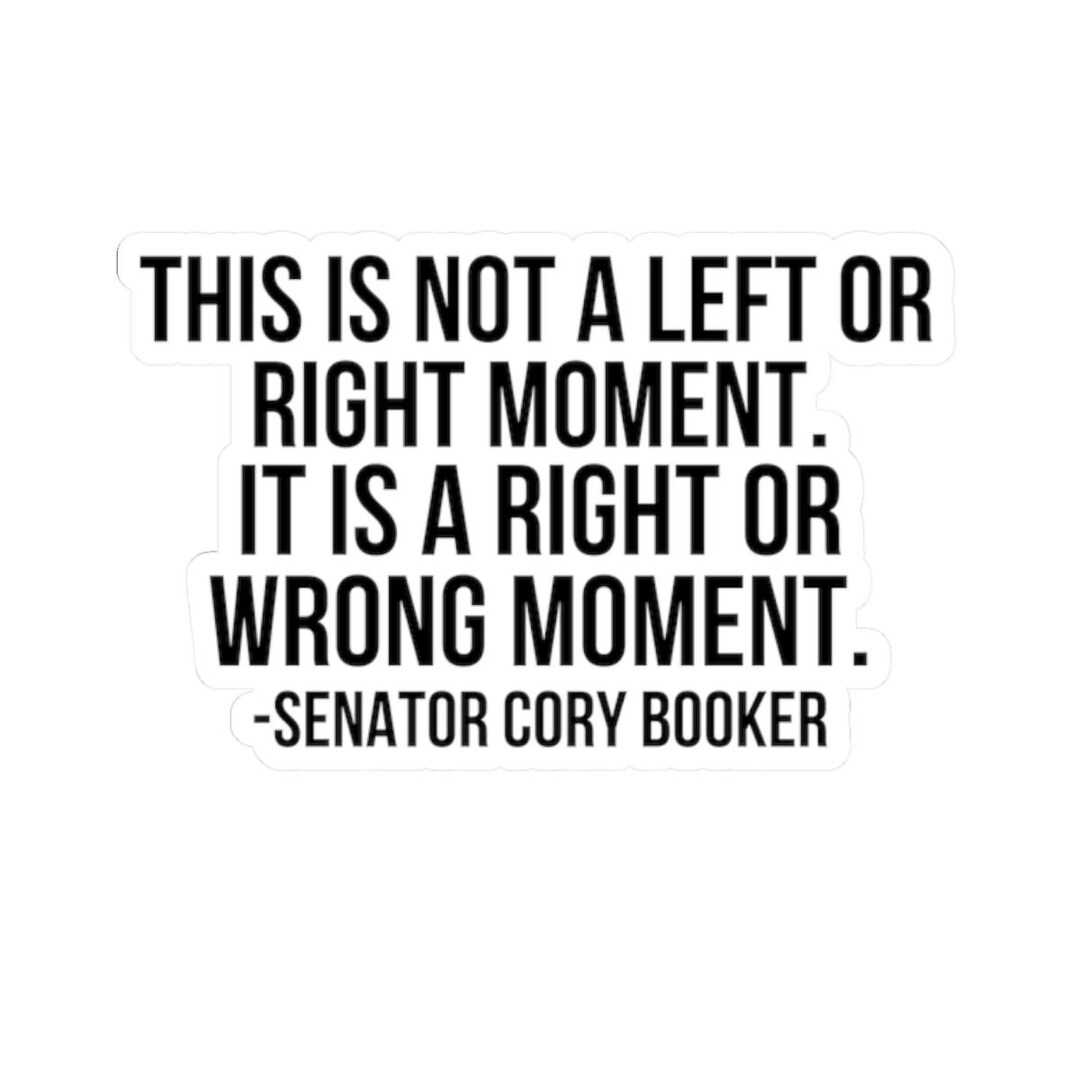 Political Protest Stickers, Cory Booker Resist Elon Musk Trump Democrat ...