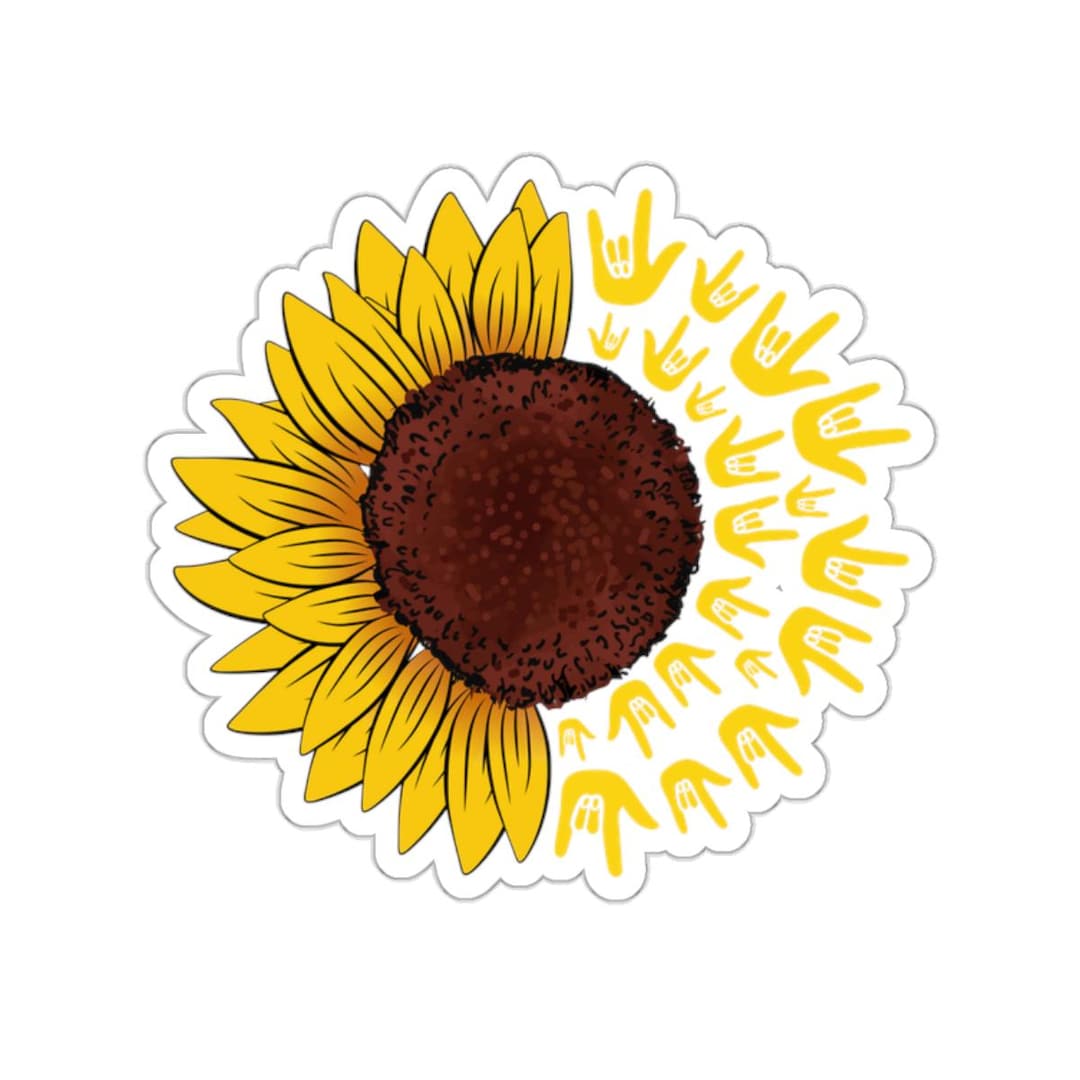 American Sign Language Sticker, Asl Teacher Sticker, Asl Gift, Sign ...