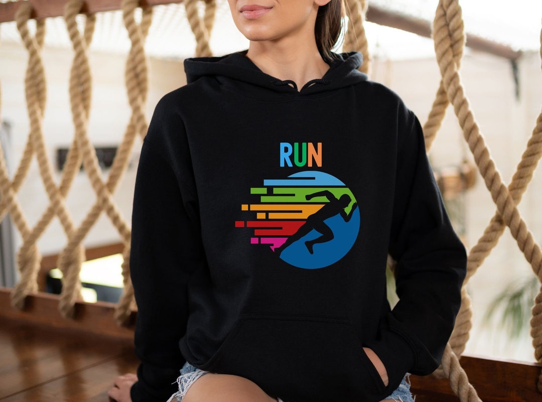 Running Hoodie, Track Team Hoodie, Runner Hoodie, Marathon Hoodie ...