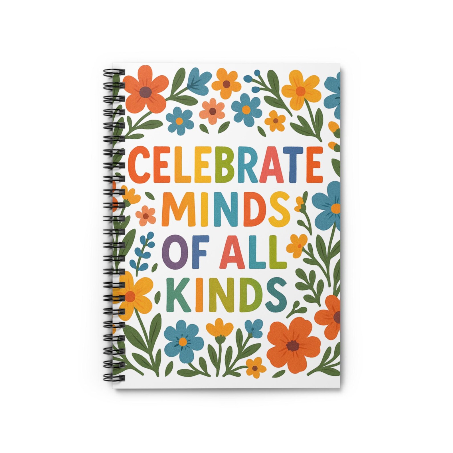 Mental Health Awareness Journal Notebook, Celebrate Minds of All Kinds ...
