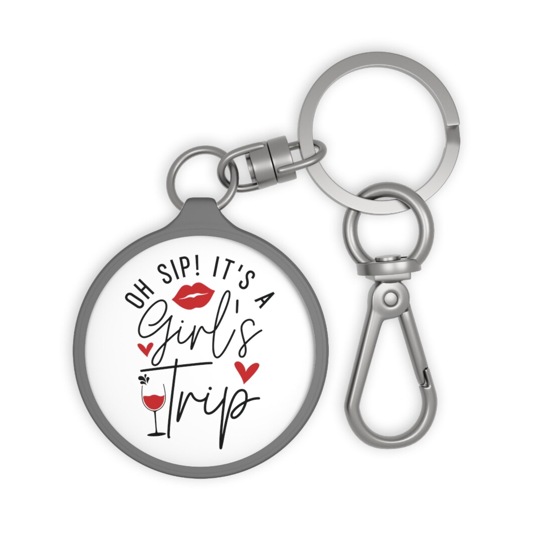 Girls Trip 2024 Key Chain, Friends Trip Key Ring ,girls Trip Key Chain ...
