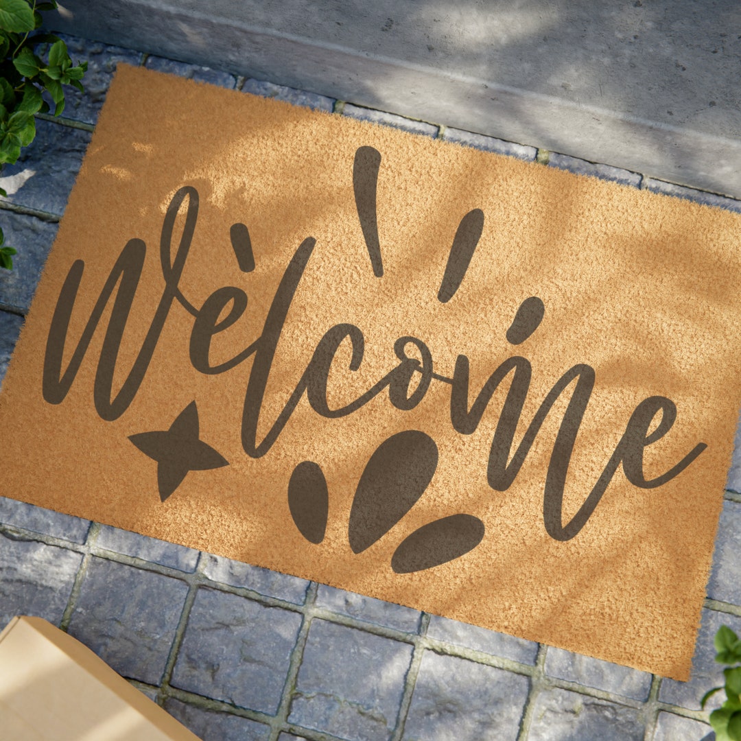 Welcome Mat | Welcome Door Mat | New Home Gift | Welcome Doormat ...