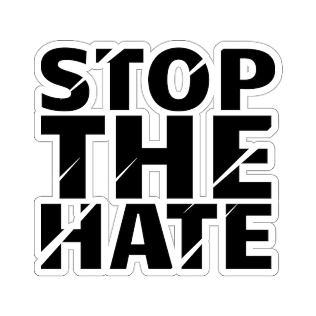 Stop the Hate Sticker, All Lives Matter, Asian American Human Rights ...