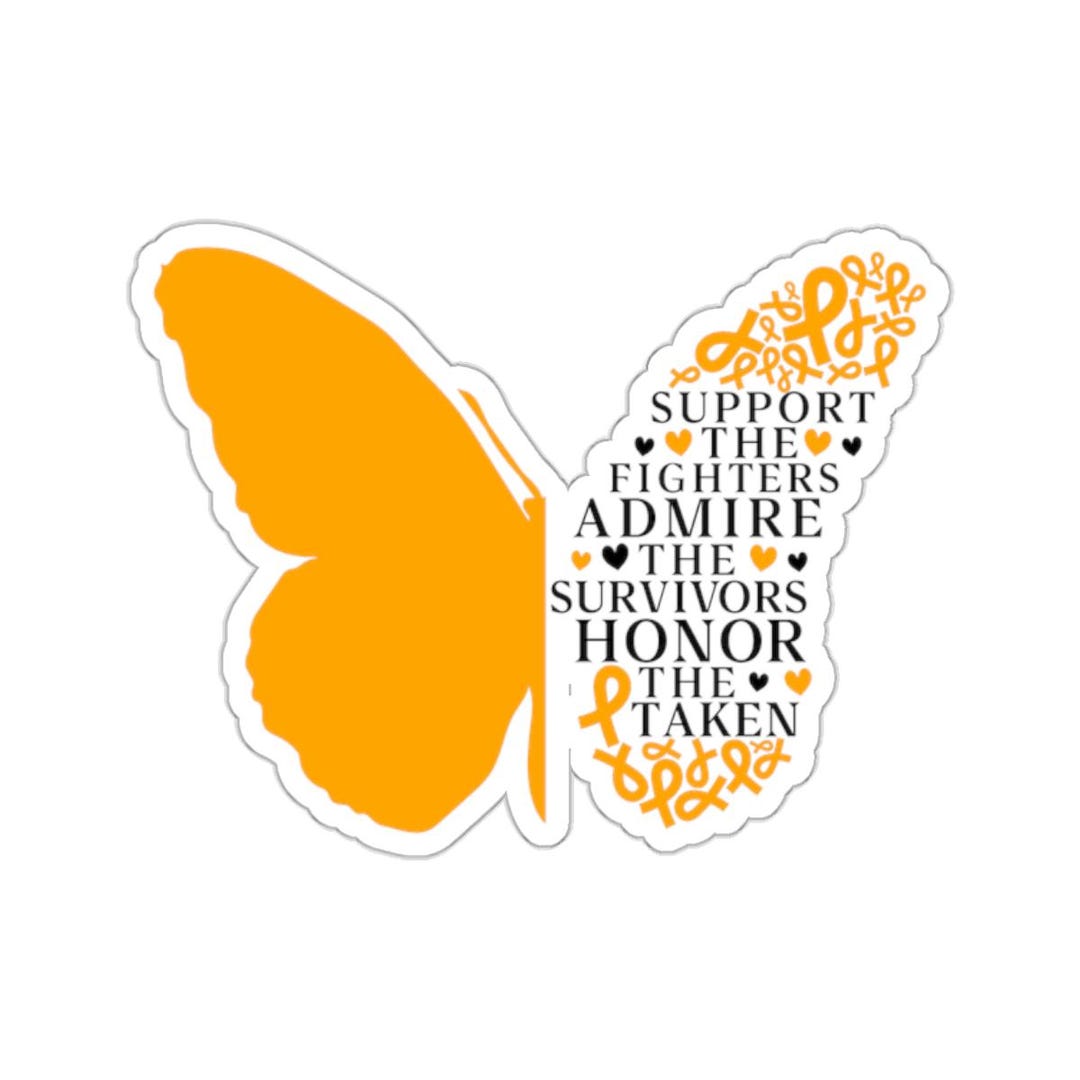 Leukemia Cancer Survivor Sticker, Leukemia Cancer Decal, Cancer Sticker ...