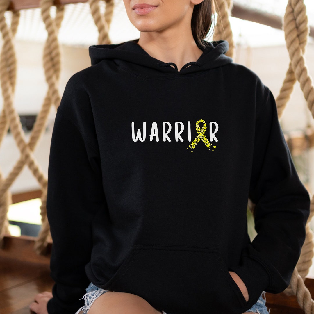 Bone Cancer Warrior Hoodie, Bone Cancer Awareness Gift, Cancer Survivor ...