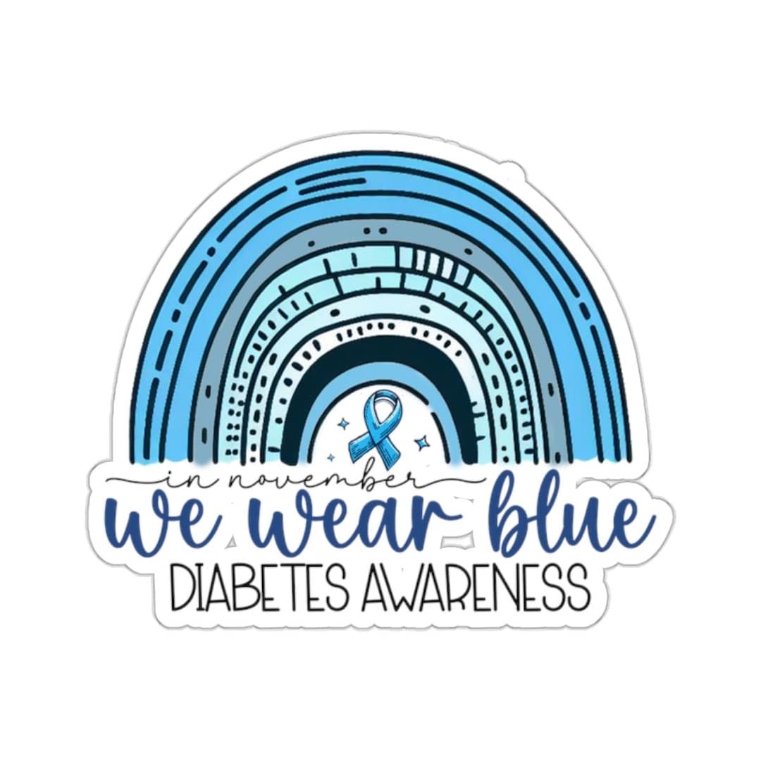 Diabetes Awareness Stickers, Type 1 Diabetes Stickers, Type 2 Diabetes ...