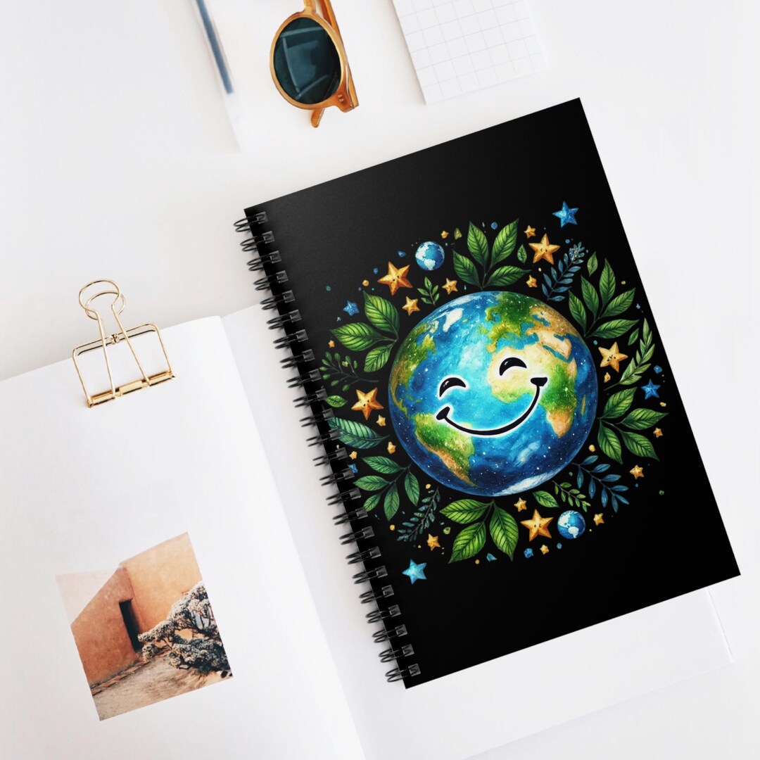 Earth Day Journal Notebok, Planet Environmental Awareness Gift, Nature ...