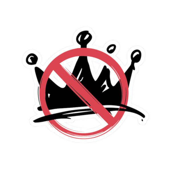 No Kings Bumper Sticker - Etsy