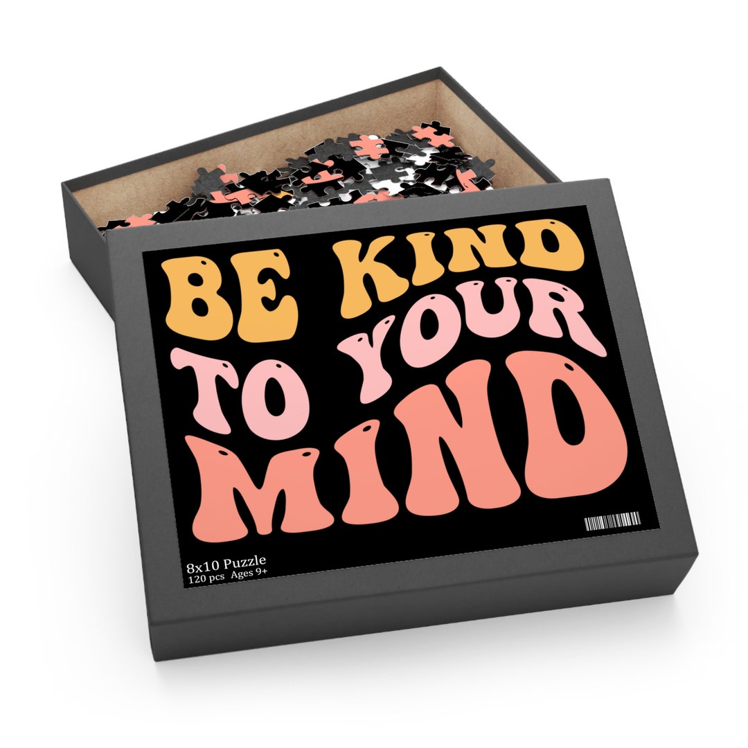 Kindness Puzzle Inspirational Puzzle Be Kind Puzzle - Etsy