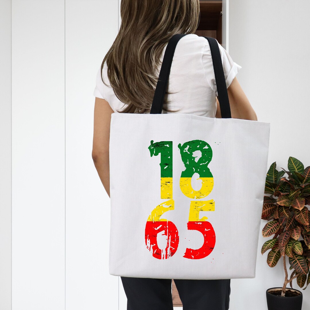 Juneteenth 1865 Tote Bag, Independence Day, Juneteenth Tote Bag, 1865 ...