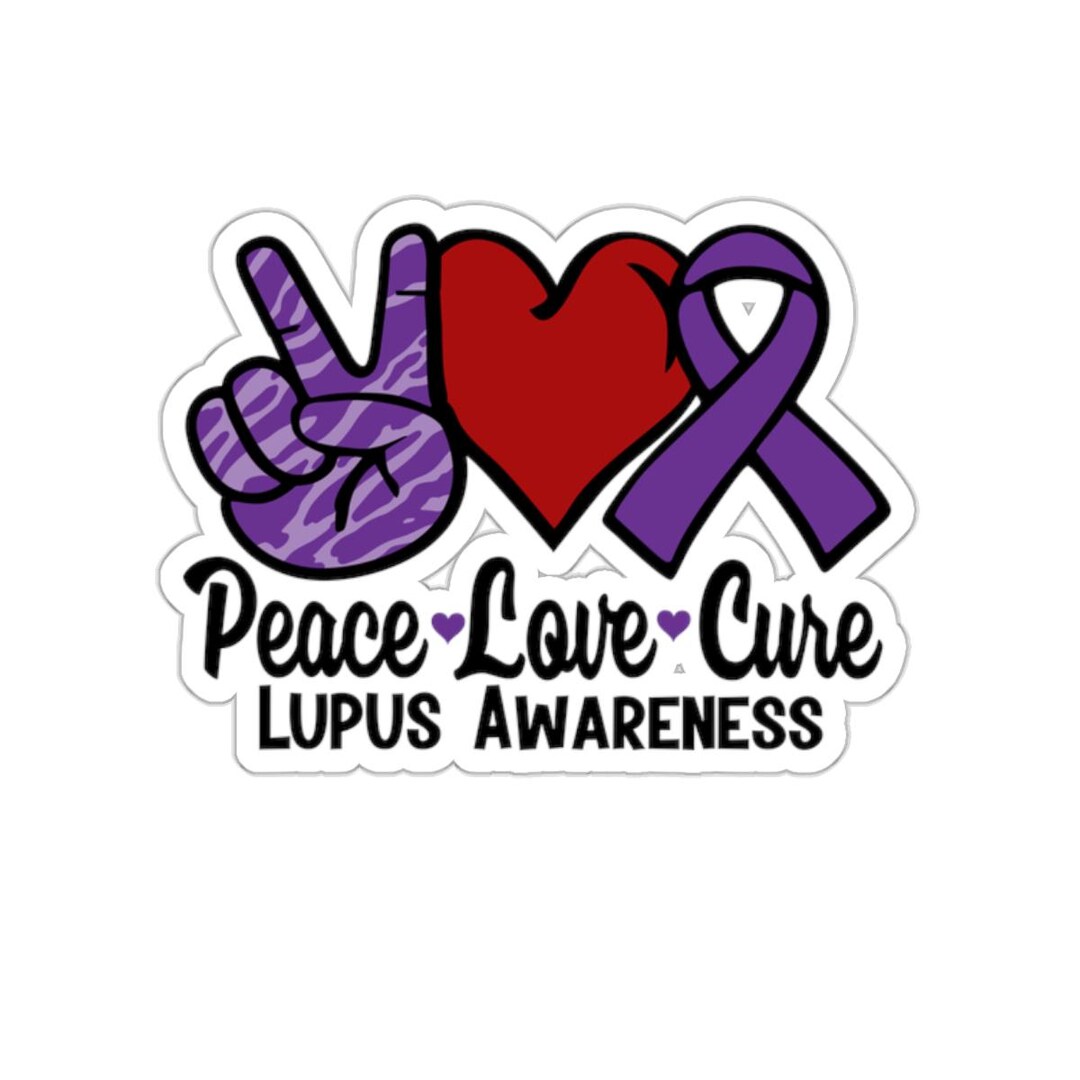 Lupus Awareness Sticker, Lupus Warrior, Lupus Awareness Decal, Chronic ...