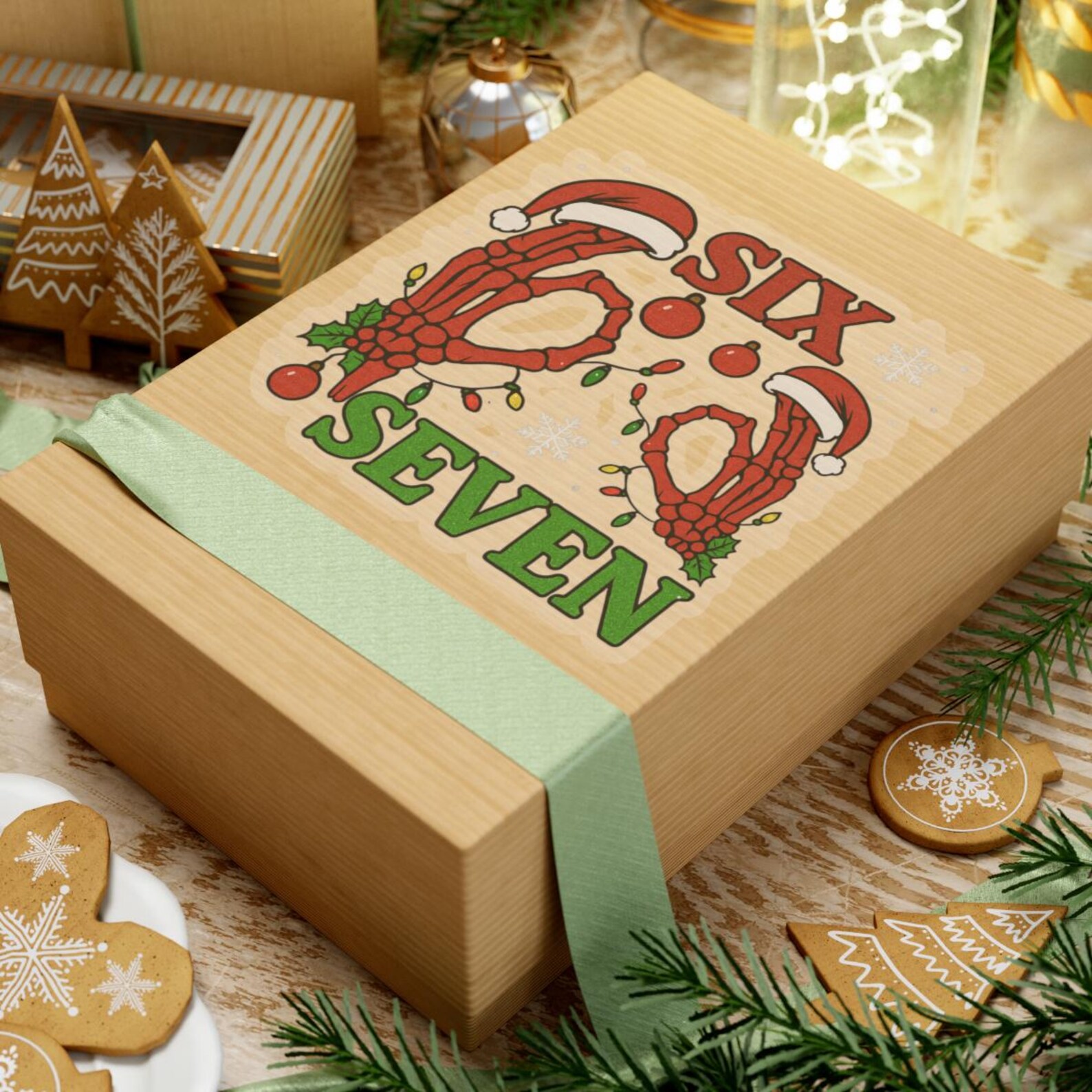 Festive Holiday 67 Stickers, Christmas Stickers, Holiday Decor, Gift ...
