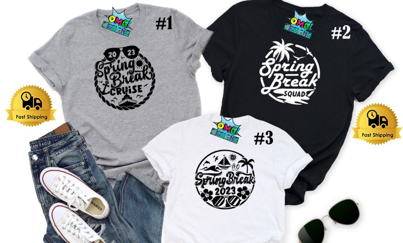 Spring Break Cruise Shirt, Spring Break Matching Shirts, Girls Trip ...