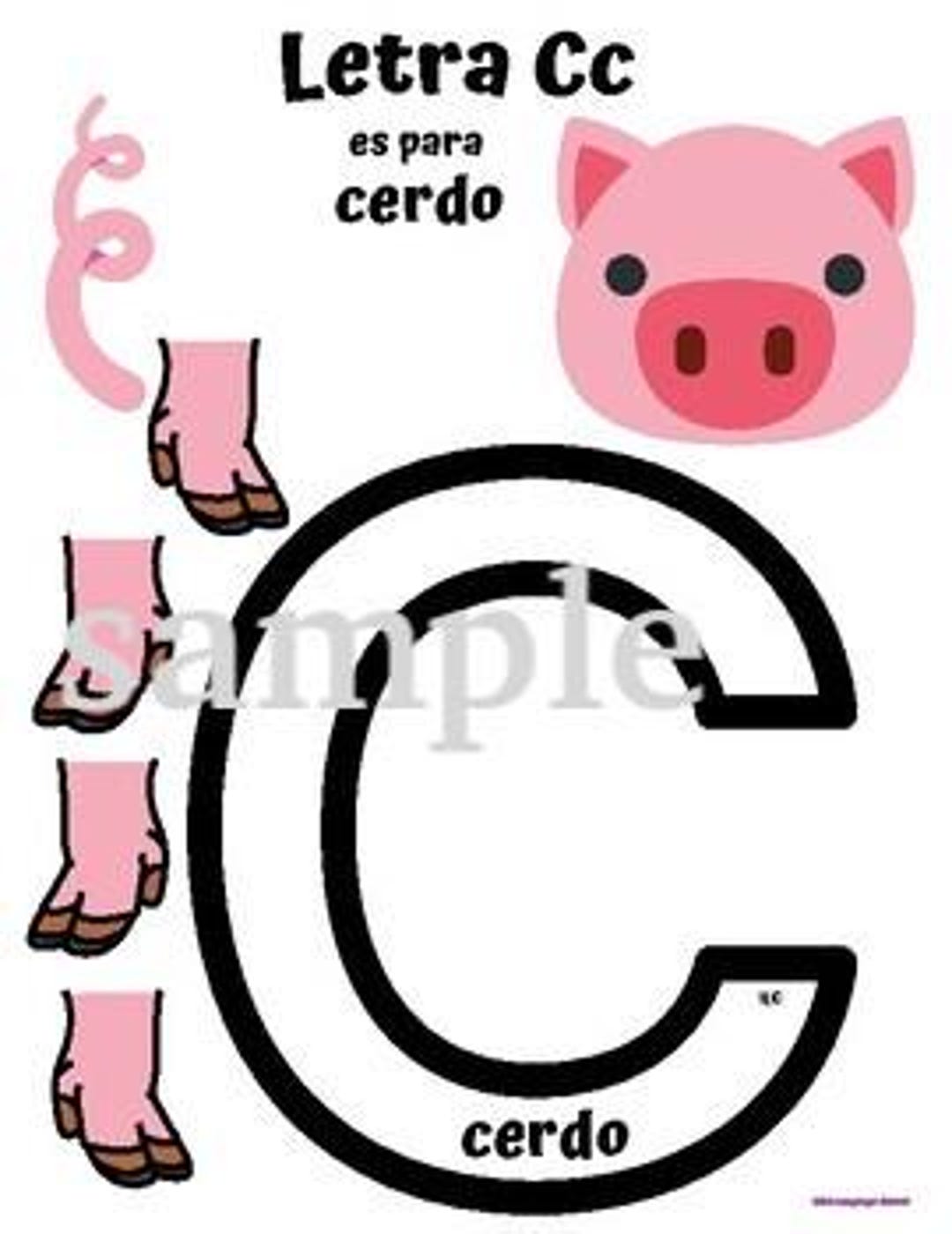 Letra C Craft - Etsy