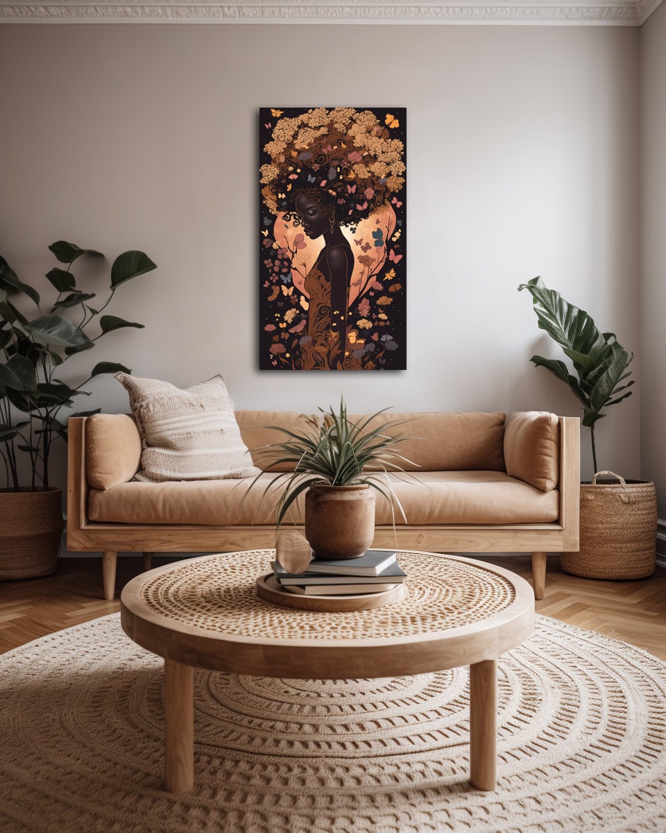 Butterfly Oasis: Downloadable Afro-caribbean Art Luminous African ...