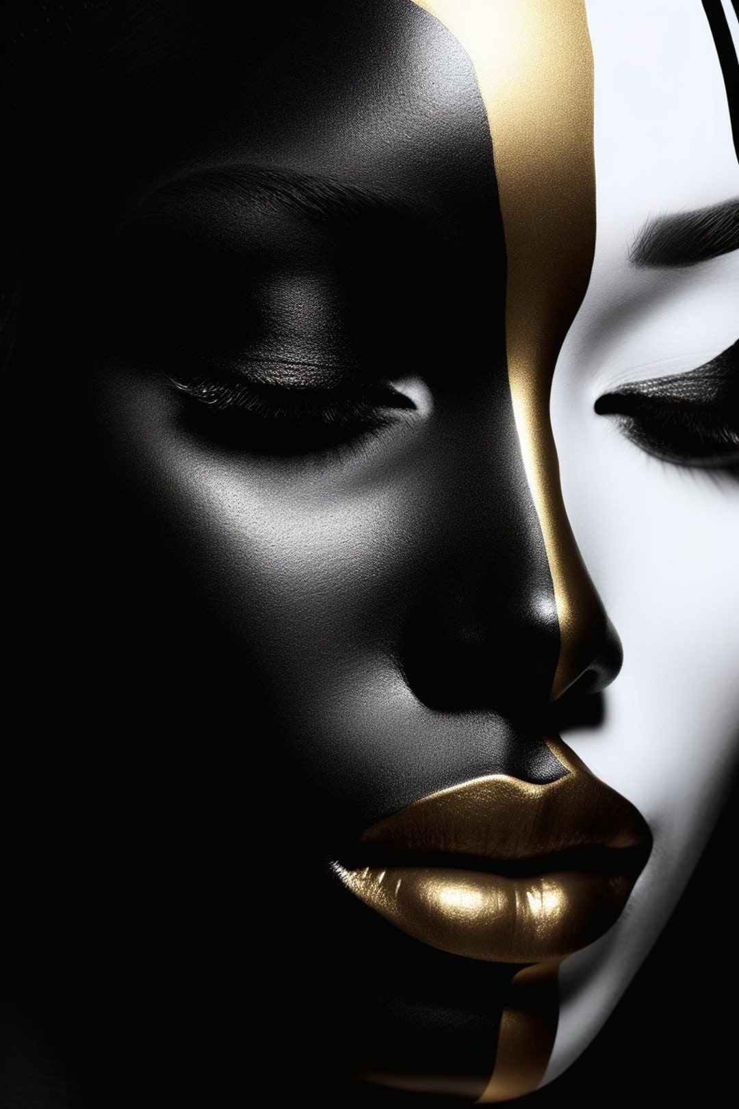 African Goddess Digital Wall Art - High-resolution Printable Artwork ...