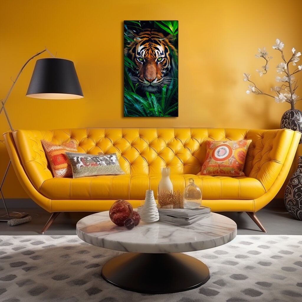 Raging Royalty: Majestic Tiger in the Wild High-resolution Digital ...
