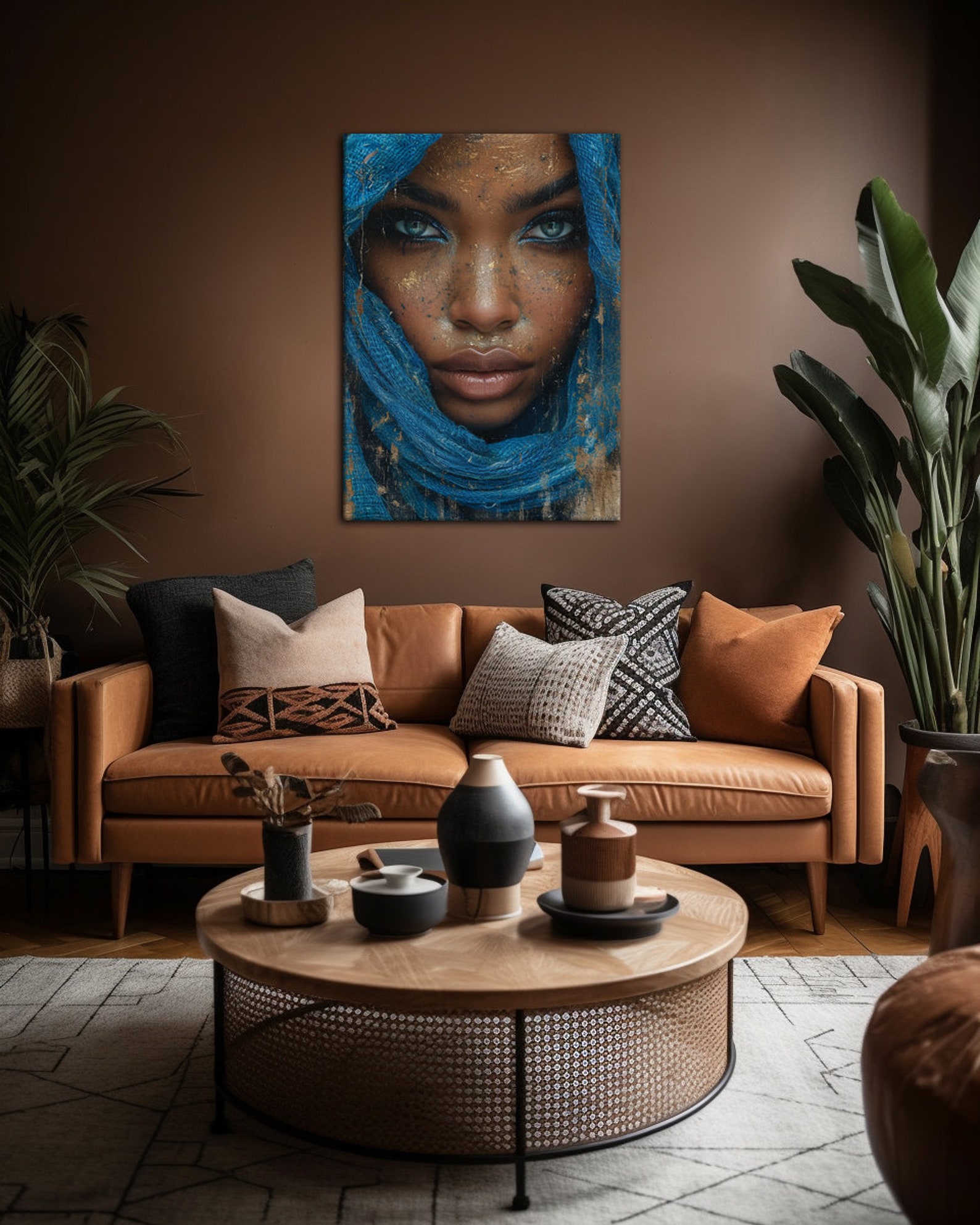 Urban Graffiti Style Portrait - Digital Download - Black Woman With ...