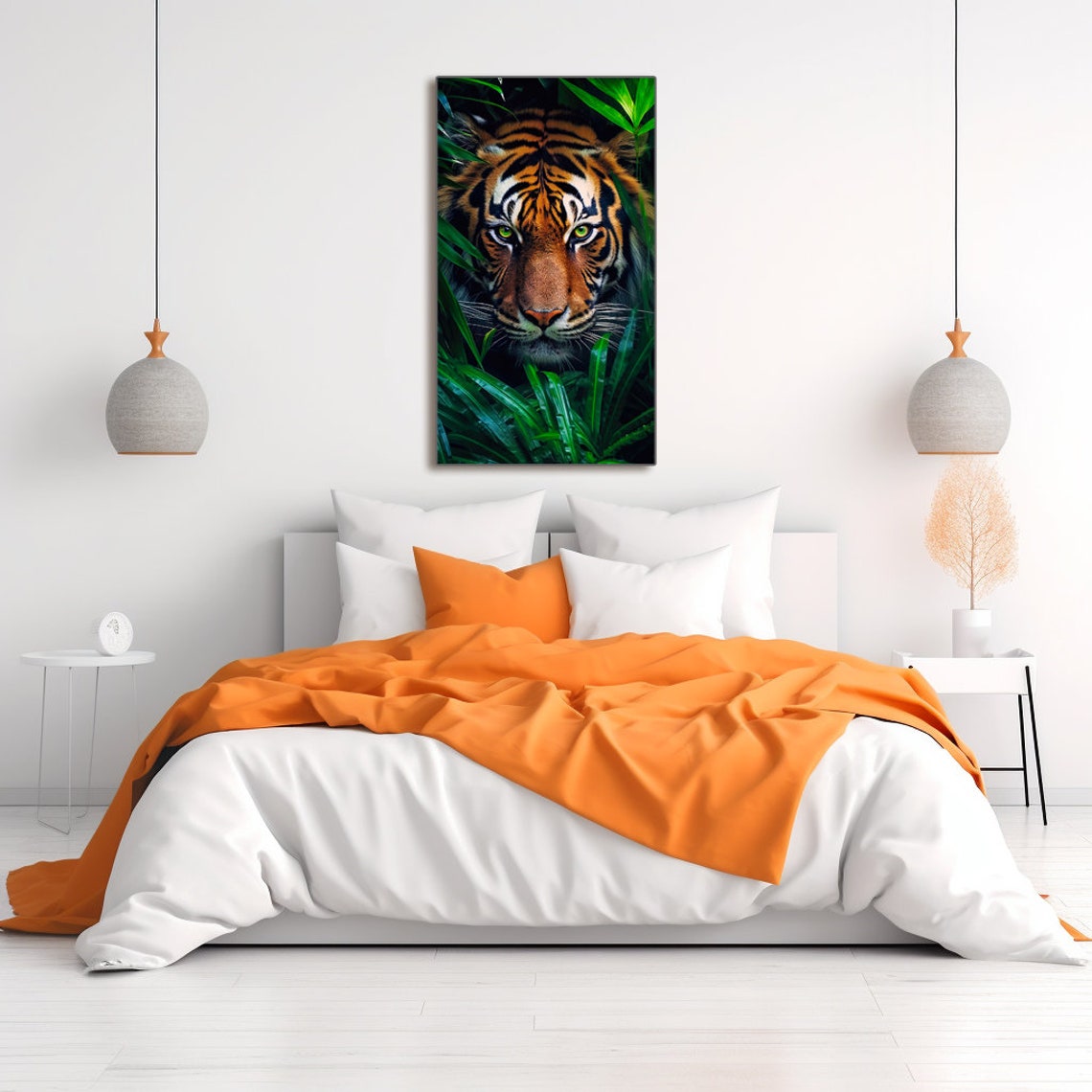 Raging Royalty: Majestic Tiger in the Wild - High-resolution Digital ...