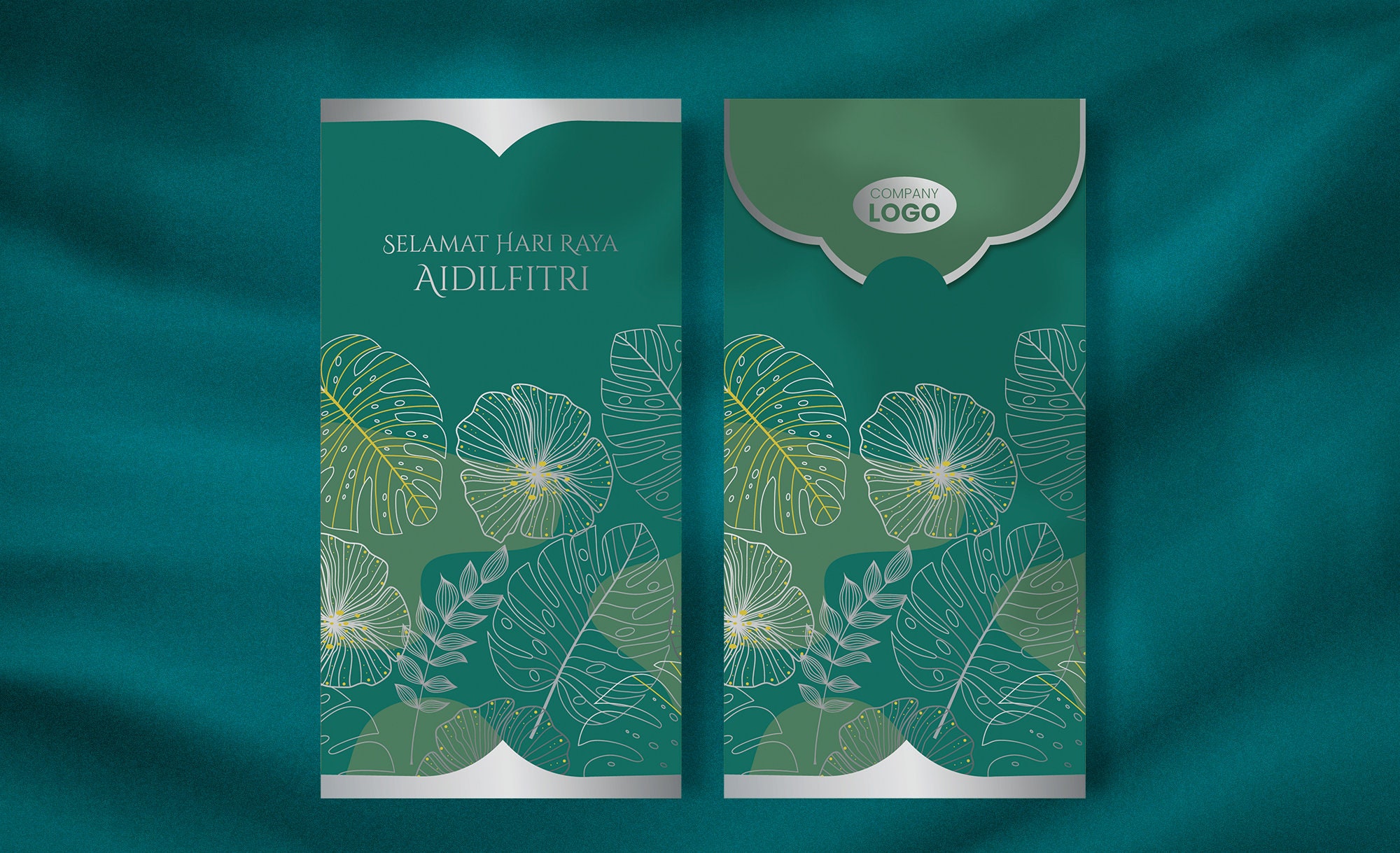 Eid Al-fitr Packet Design | Modern Batik | Hari Raya Aidilfitri 2024 ...