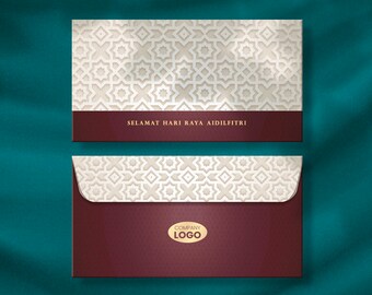 Eid Al-fitr Packet Design | Modern Batik | Hari Raya Aidilfitri 2024 ...