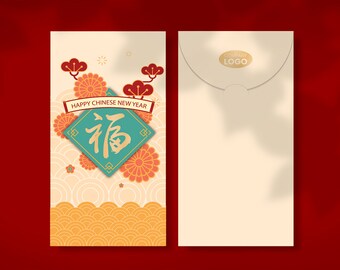 Lunar New Year Red Packet Design Prosperous Koi CNY Angpao 2024 Local ...